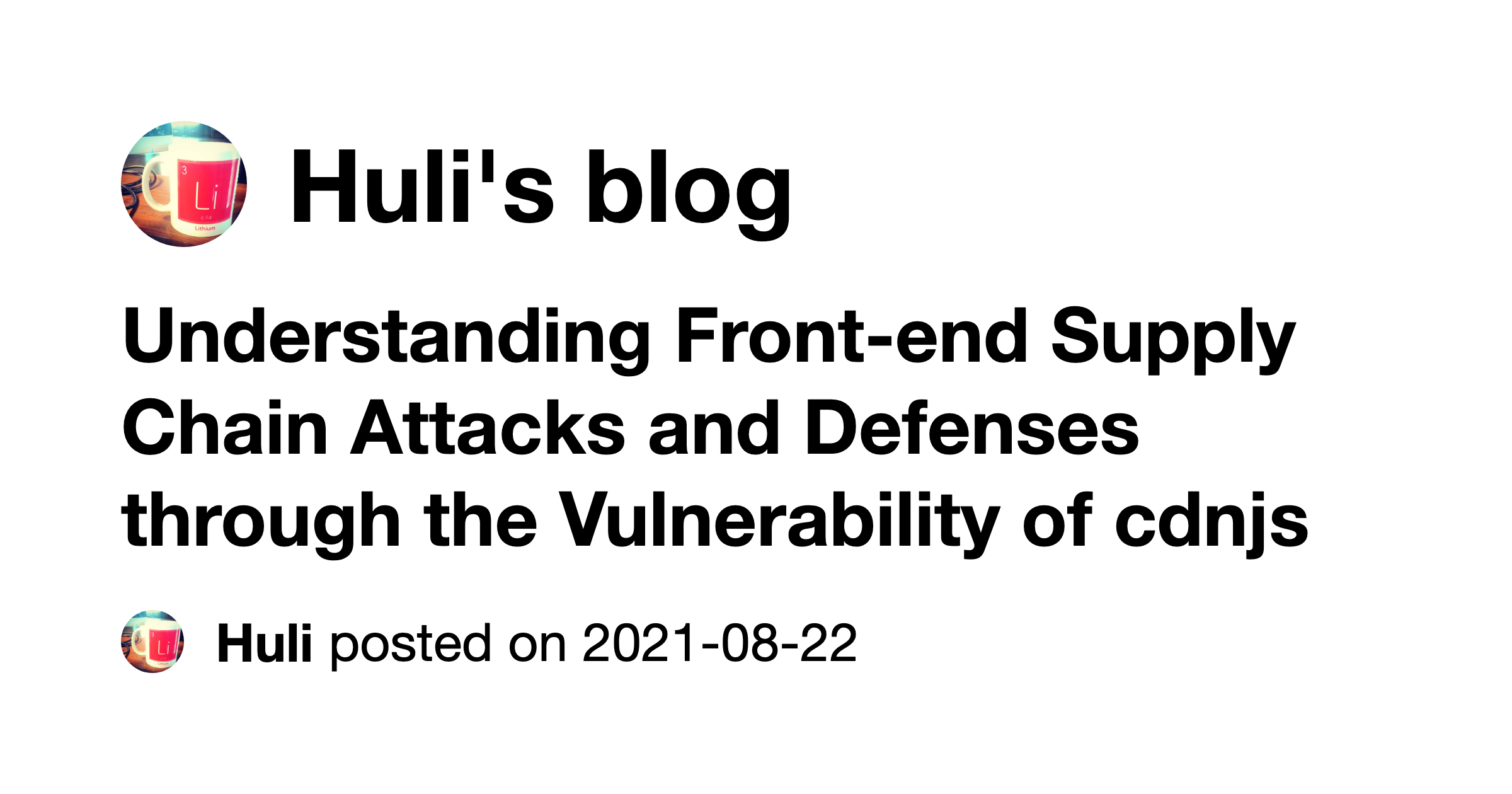 Understanding Front-end Supply Chain Attacks and Defenses through the ...